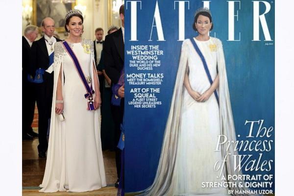 Lukisan Potret Kate Middleton Dianggap Mengerikan Lukisan Potret Kate Middleton Dianggap Mengerikan